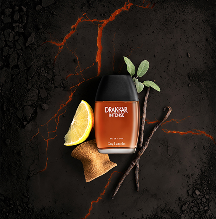 Guy Laroche presenta el perfume masculino Drakkar Intense