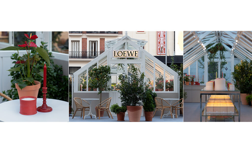 Loewe Greenhouse, un invernadero lleno perfumes